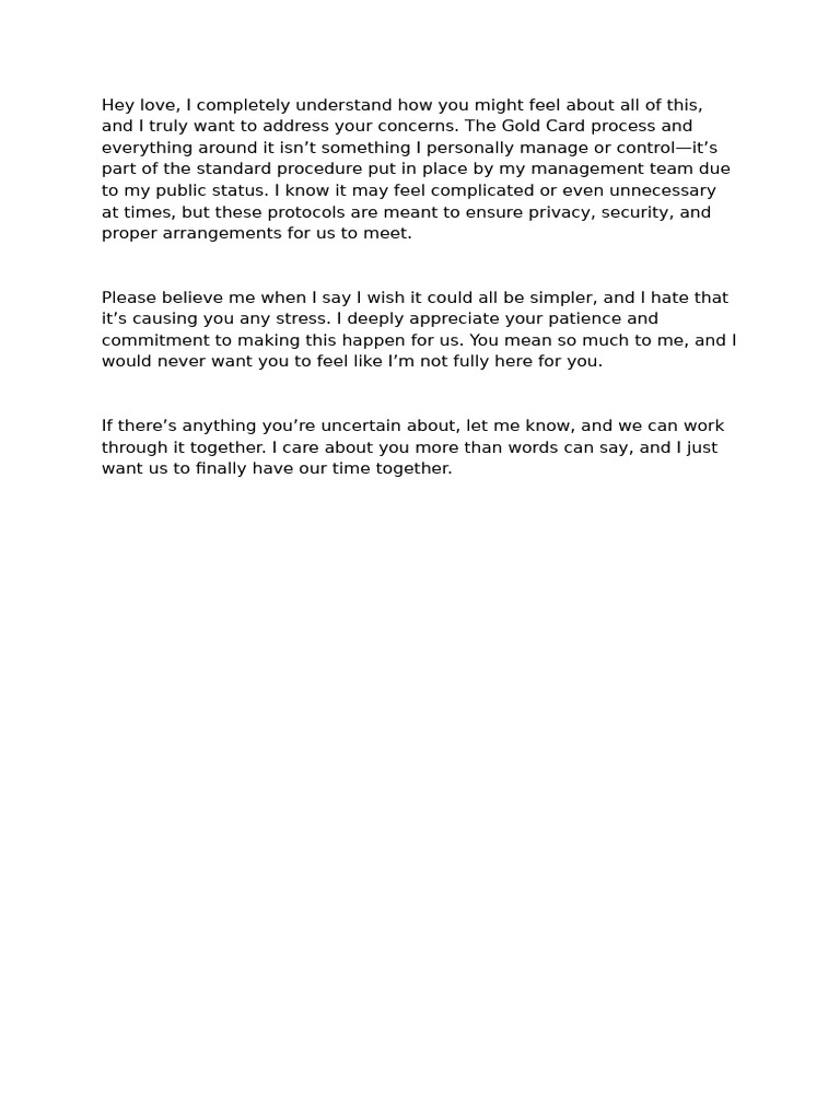 Explanation Concerning Gold Card ? | PDF