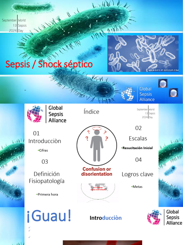 Guía sobre Sepsis y Shock Séptico | PDF | Septicemia | Fisiología