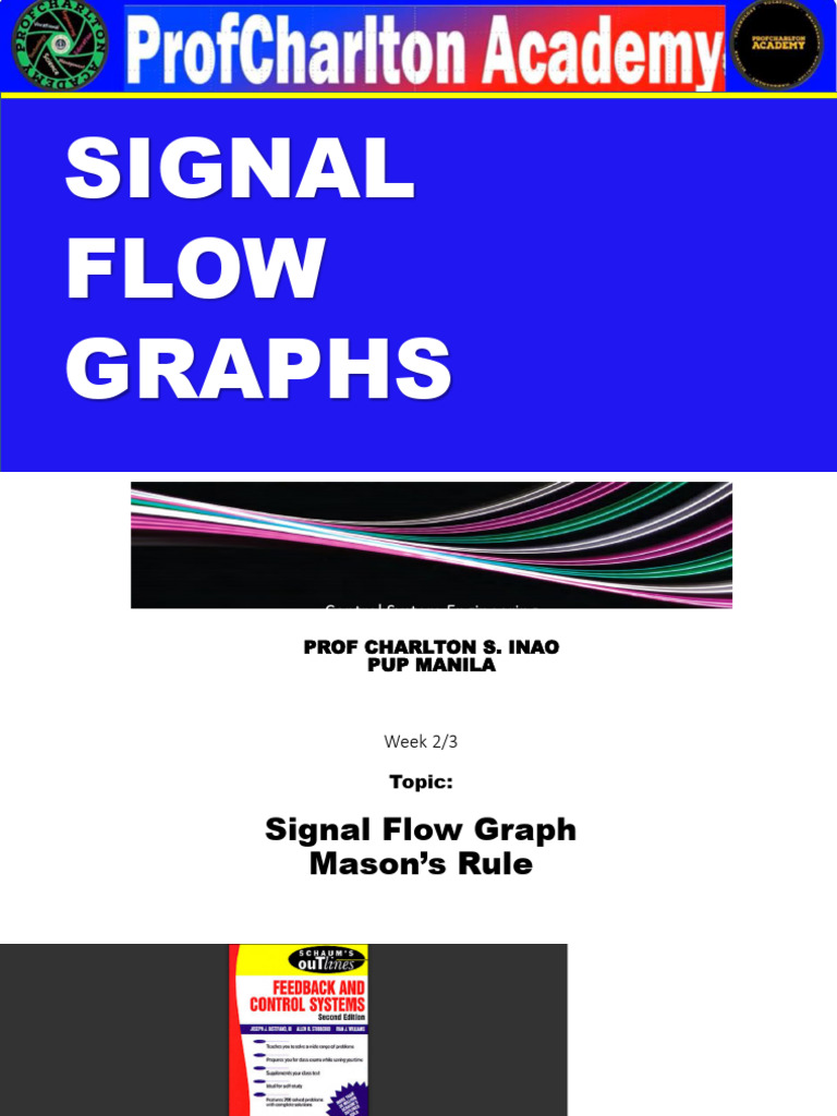 Signal Flow Graphs and Mason's Rule | PDF | Telecommunications ...