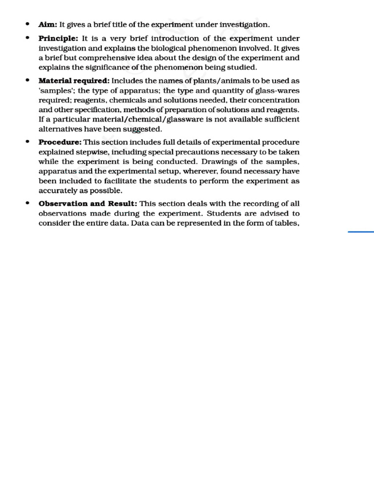 biology practical file | PDF