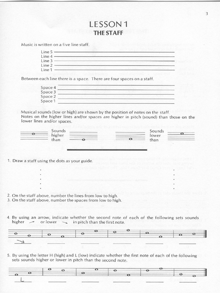 Music Theory Part 1 | PDF