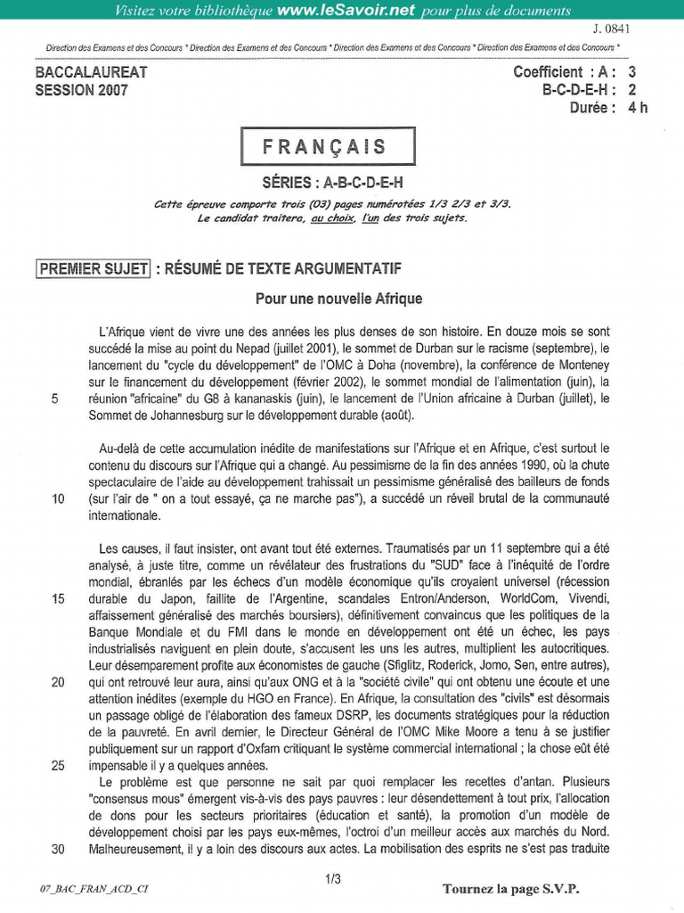 07 Bac Fran Acd Ci | PDF