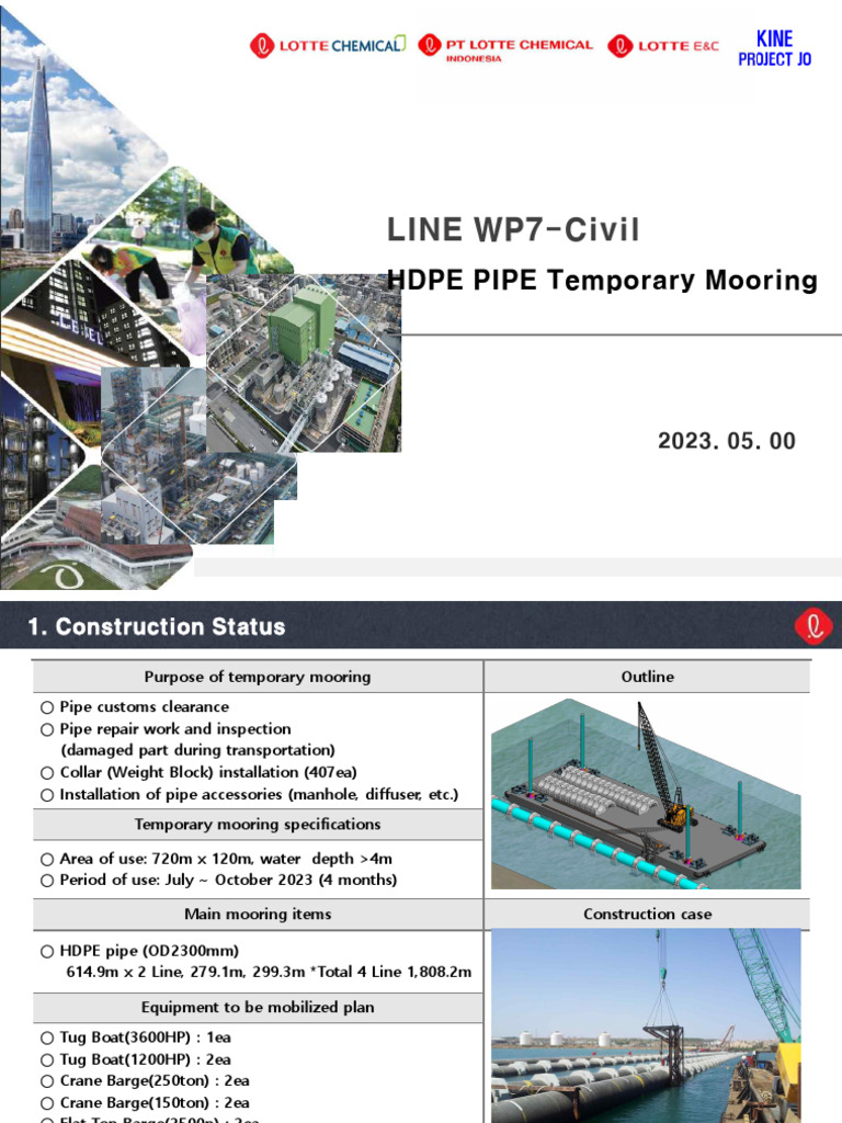 Temporary Mooring Eng | PDF | Water Transport | Shipping