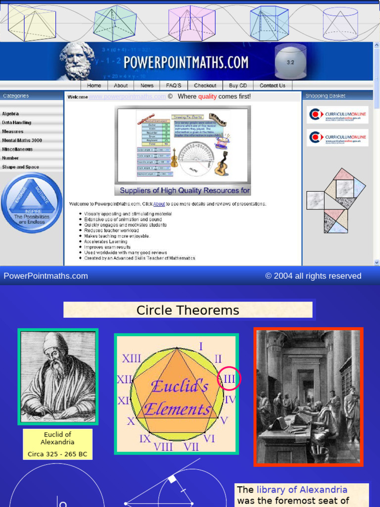 Circle Theorems (WithProofs) | PDF | Circle | Trigonometry