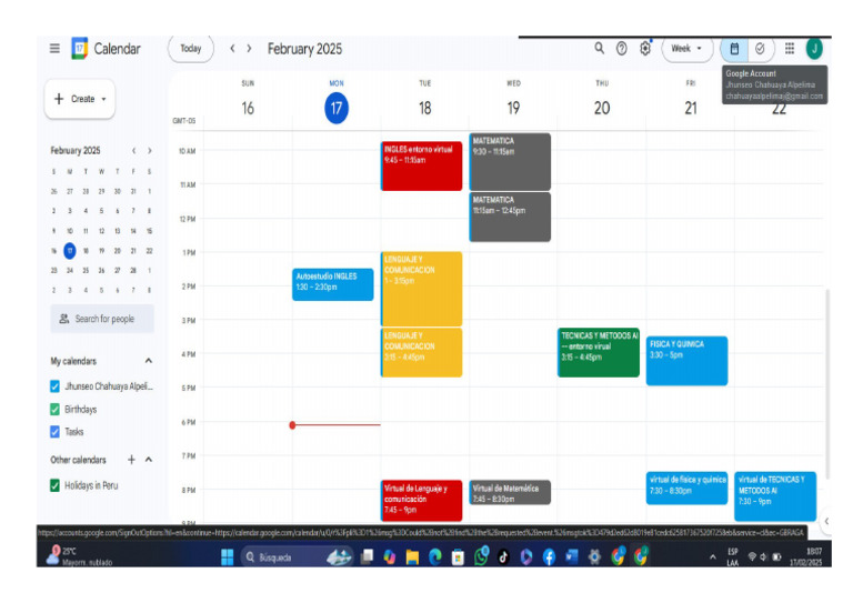 Google Calendar | PDF