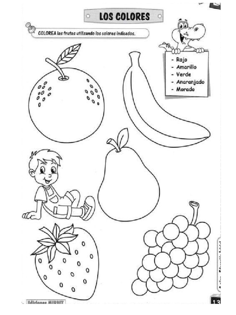 Actividades de Los Colores | PDF