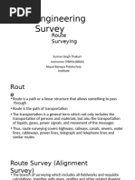 Road Survey PDF | PDF | Surveying | Reconnaissance