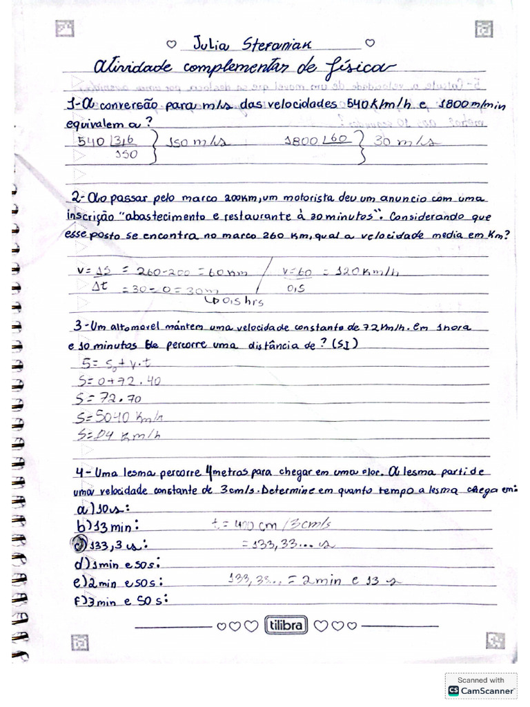 Atividade Complementar Julia Stefaniak | PDF