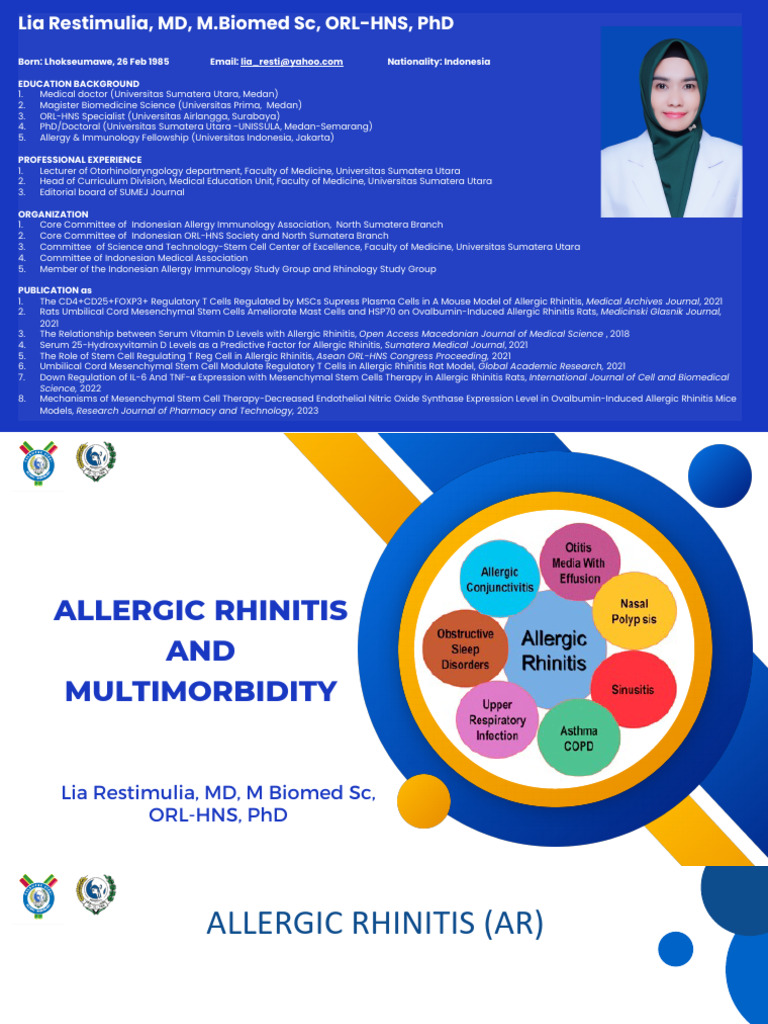 Clinical Update Multimorbidities in Alergic Rhinitis | PDF | Allergy | Allergen