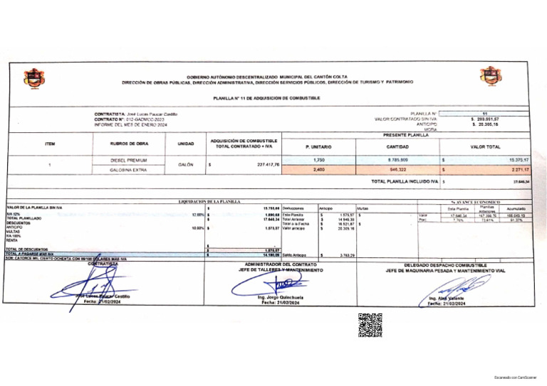 PLANILLA 11-Signed | PDF