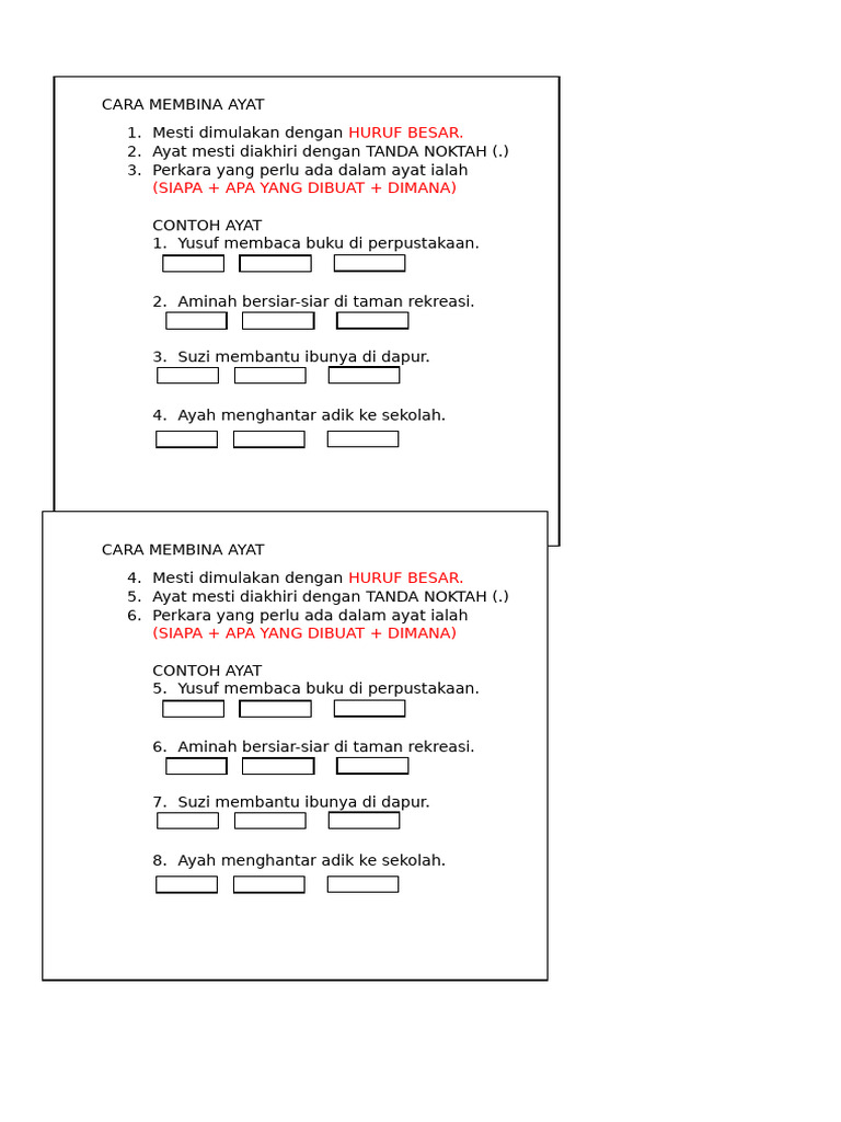 Teknik Bina Ayat | PDF