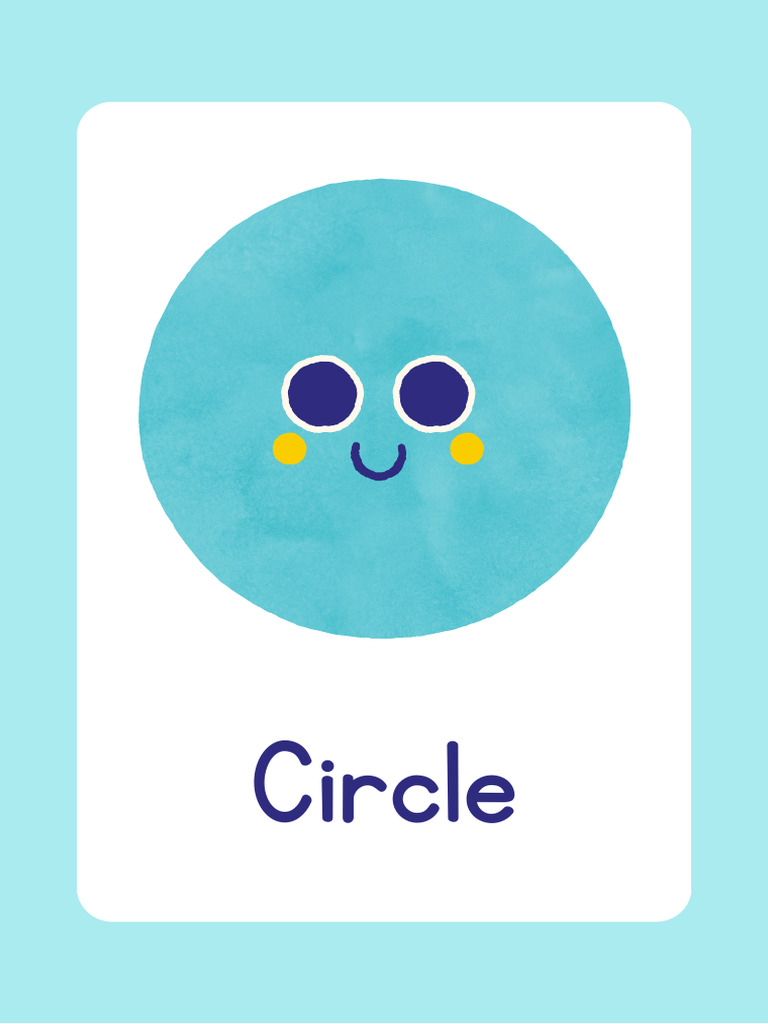 Shapes Characters Posters in Colorful Illustrative Style - 20250525 ...