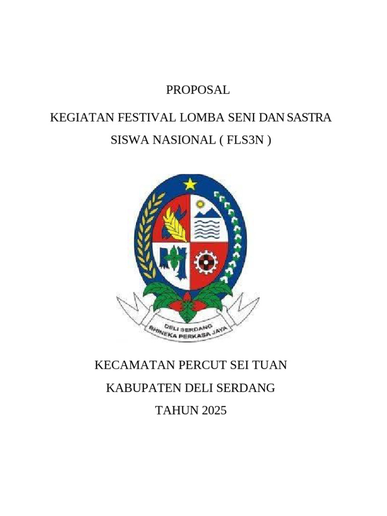 Proposal Fls3n 2025 | PDF