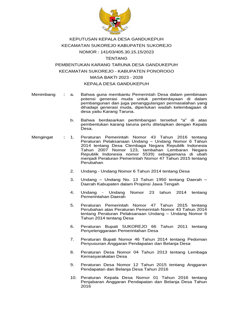 SK Karang TARUNA | PDF