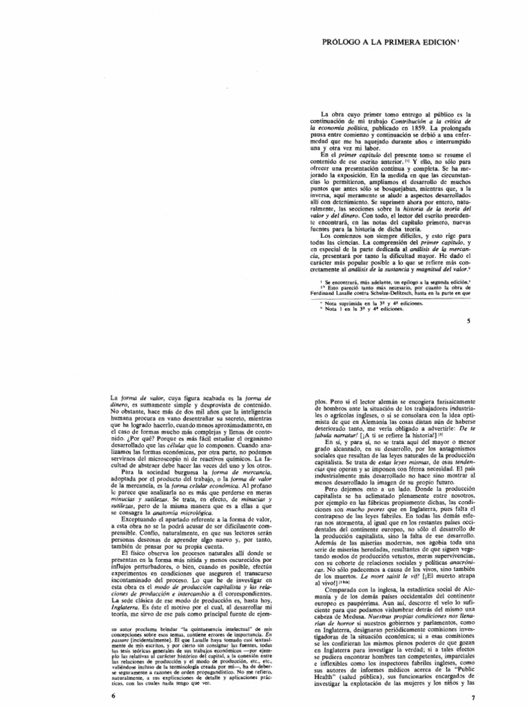 Karl Marx - El Capital Libro I Volumen I (S. XXI) - 23-31 | PDF | Karl ...