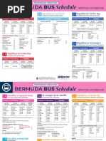 James Bus Line Schedule-Route | PDF | Bus | Bus Transport
