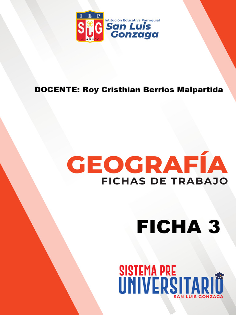 Ficha 3 - Geografia - Cap 45 | PDF | Contaminación | Andes