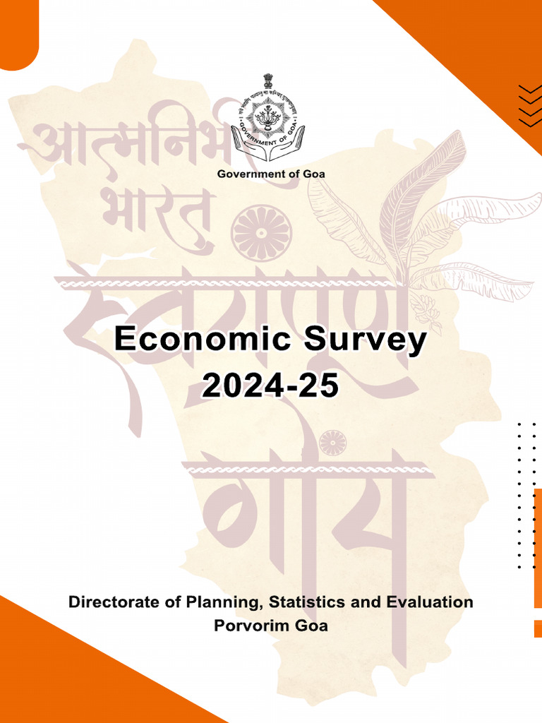 Goa Economic Survey 2024-25 | PDF