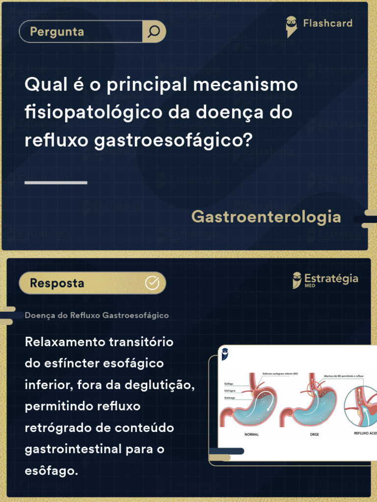 Mecanismos e Tratamentos do Refluxo Gastroesofágico | PDF | Doença do ...