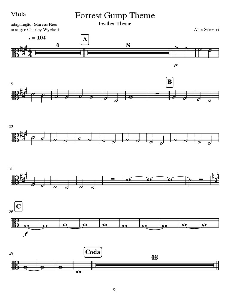 Forrest Gump Viola | PDF