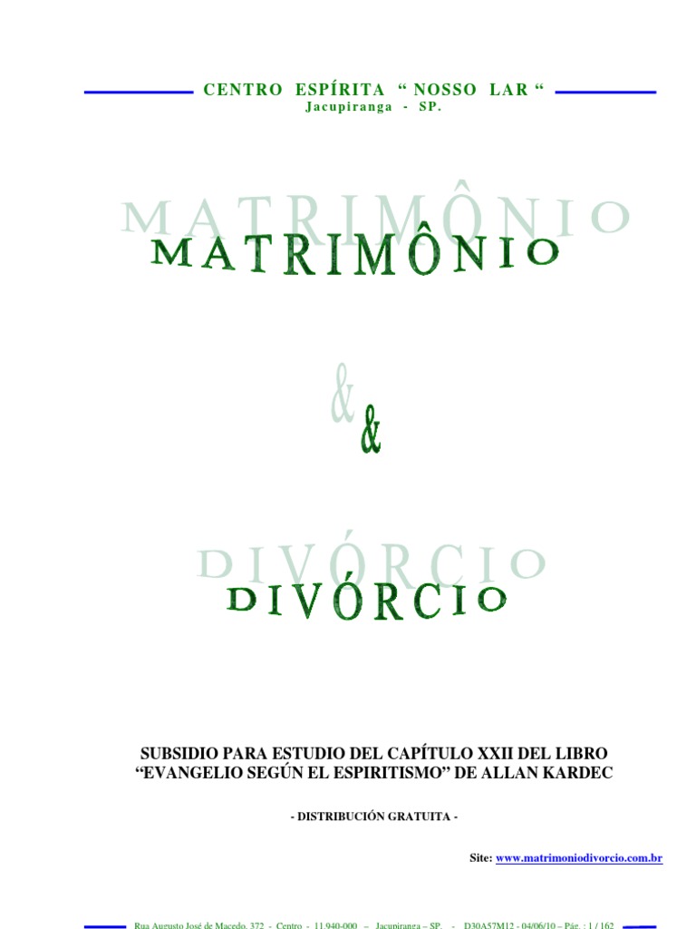Apuntes Matrimonio y Divorcio | PDF | Matrimonio | Familia
