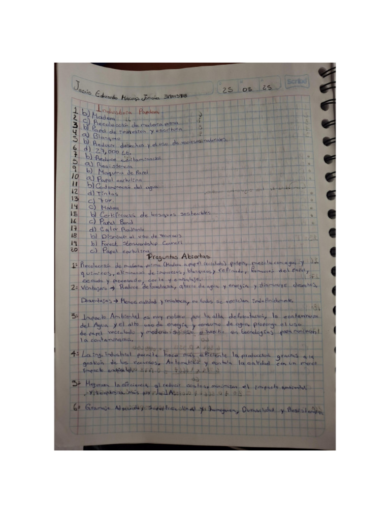 Industria Papelera | PDF