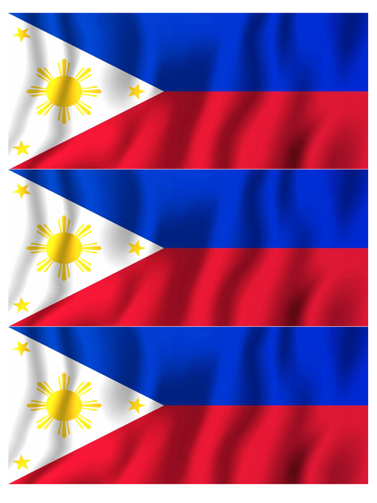 PH Flag (For Printing Back-To-Back) | PDF