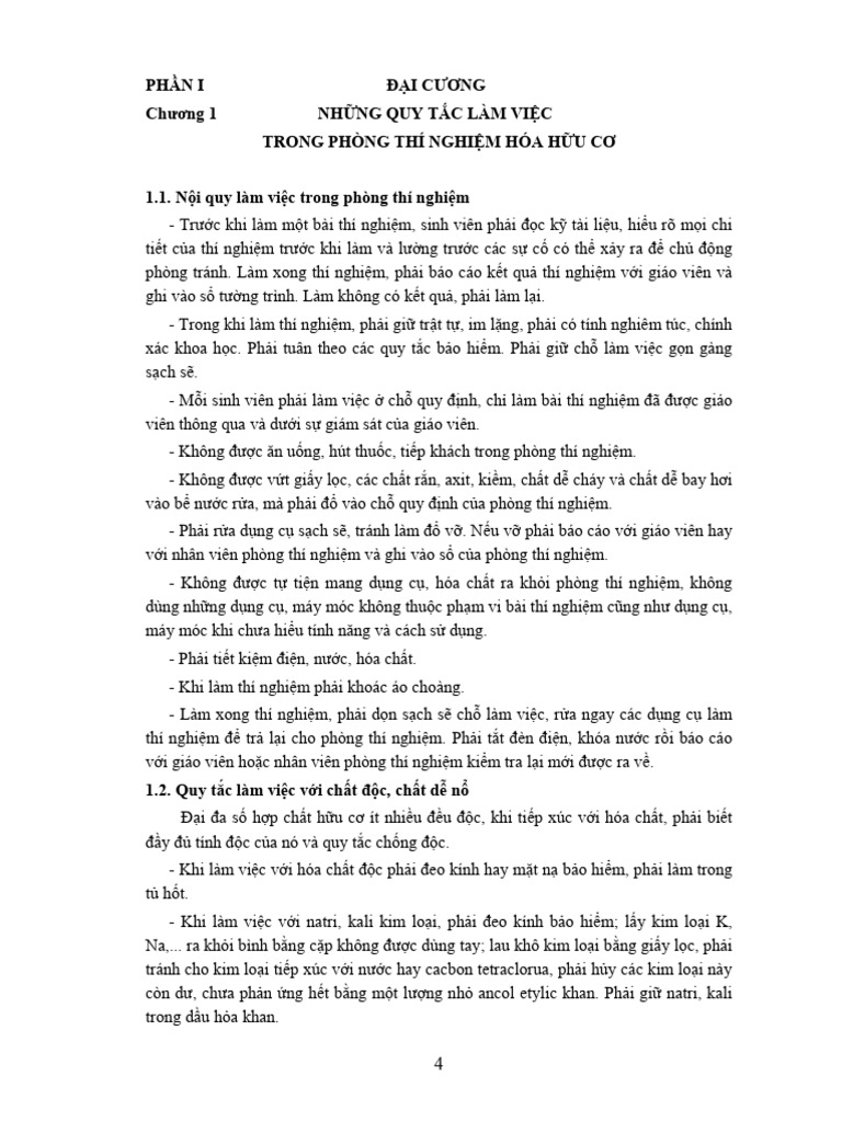 [123doc] - nhung-quy-tac-lam-viec-trong-phong-thi-nghiem-hoa-huu-co | PDF