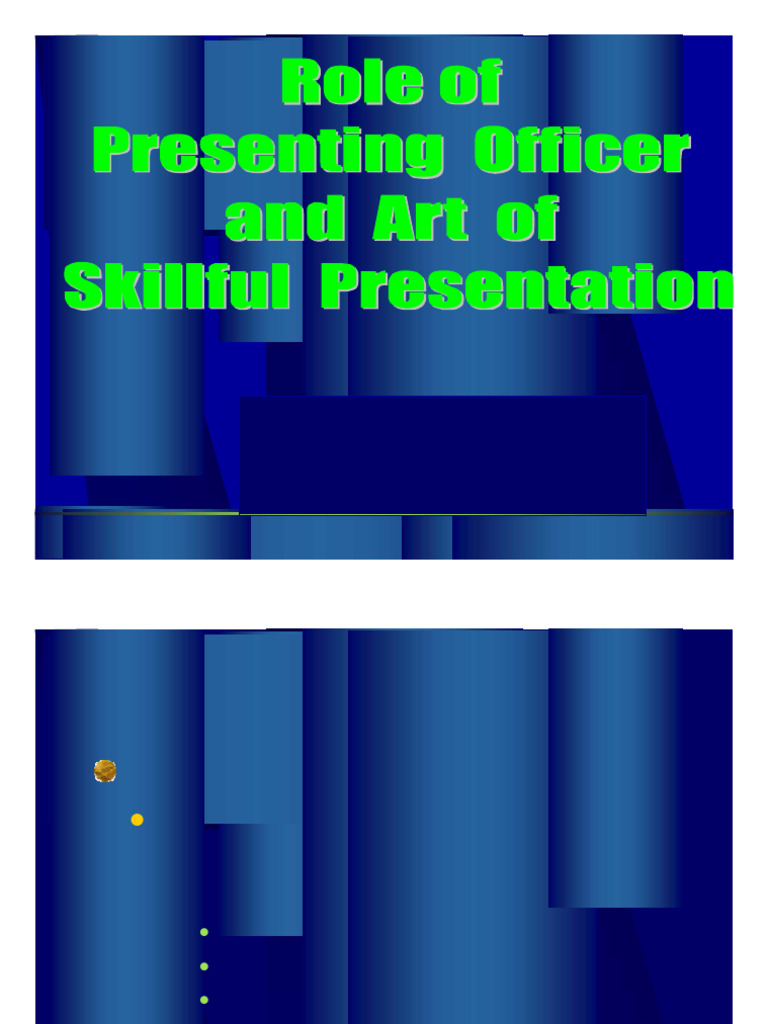 Role and Duties of Presenting Officer | PDF | Prosecutor | Witness