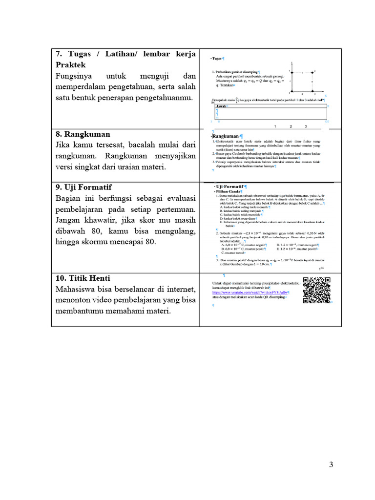 Tugas / Latihan/ Lembar Kerja Praktek | PDF