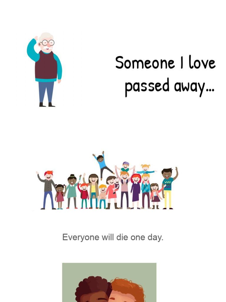 Social Story - Someone I Love Passed Away | PDF