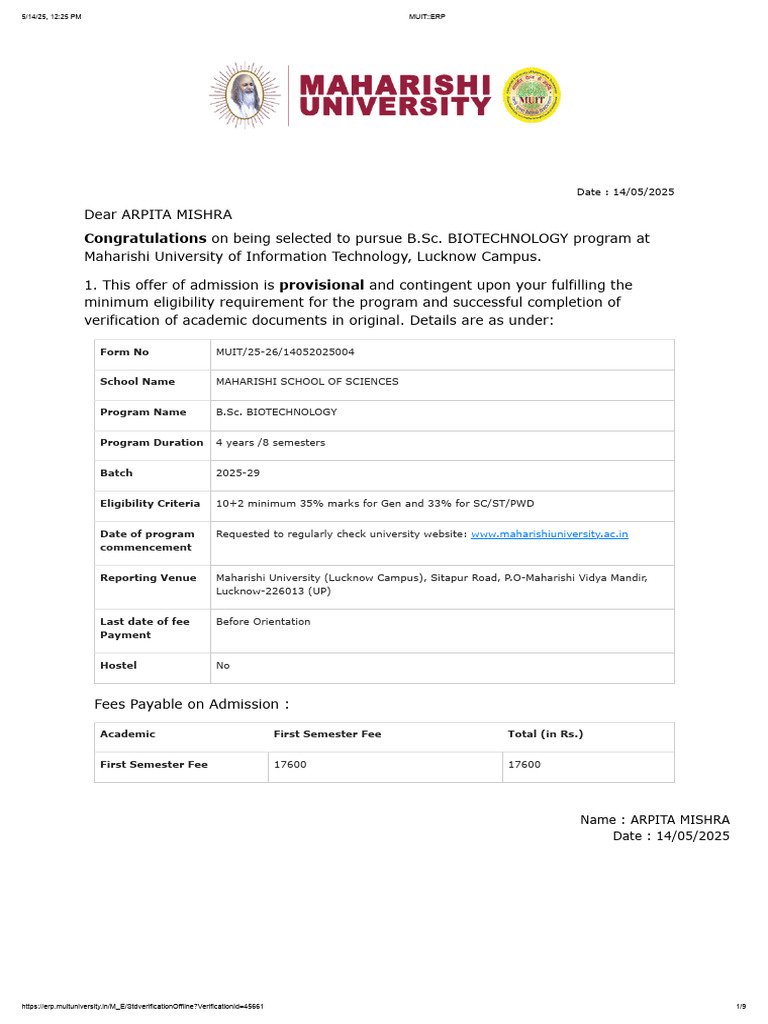 Arpita Mishra | PDF | Notary Public