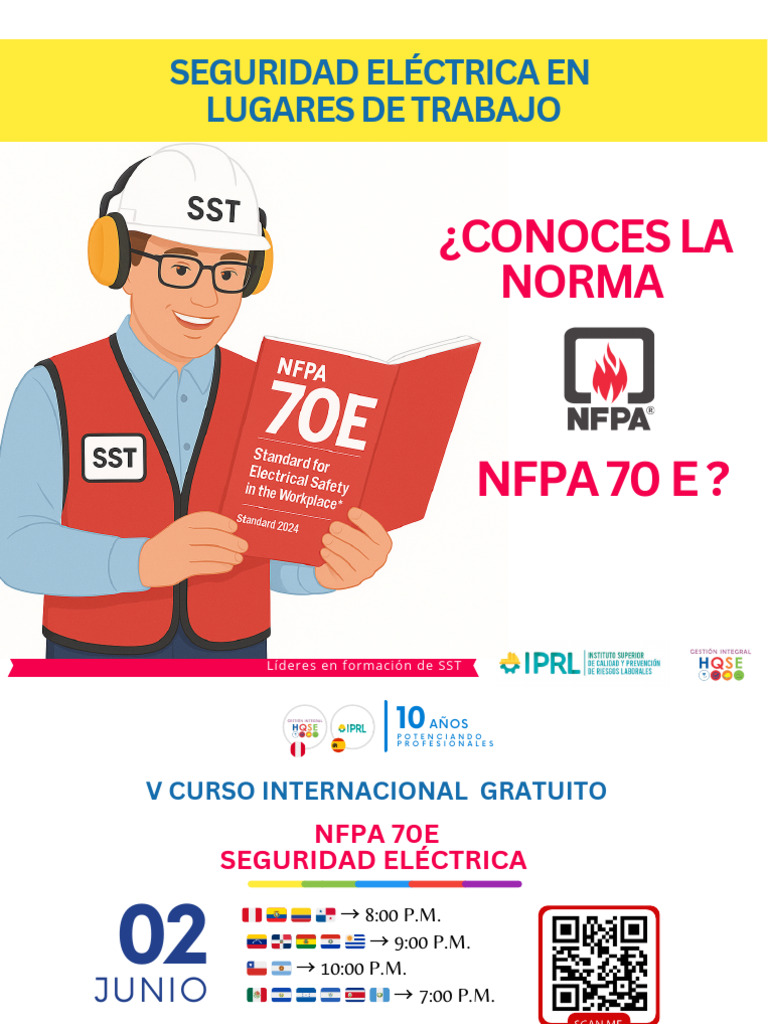 Nfpa 70e | PDF | Administración de Seguridad y Salud Ocupacional | La ...