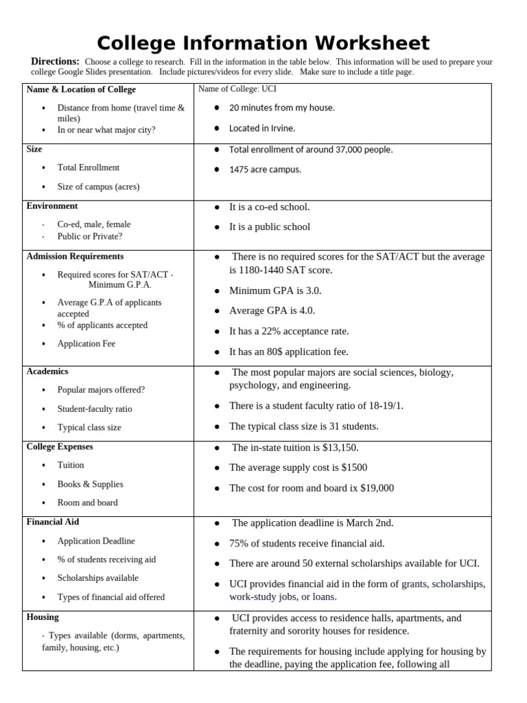 College Research Project 2025 - Rylan Gattis | PDF | Student Financial ...