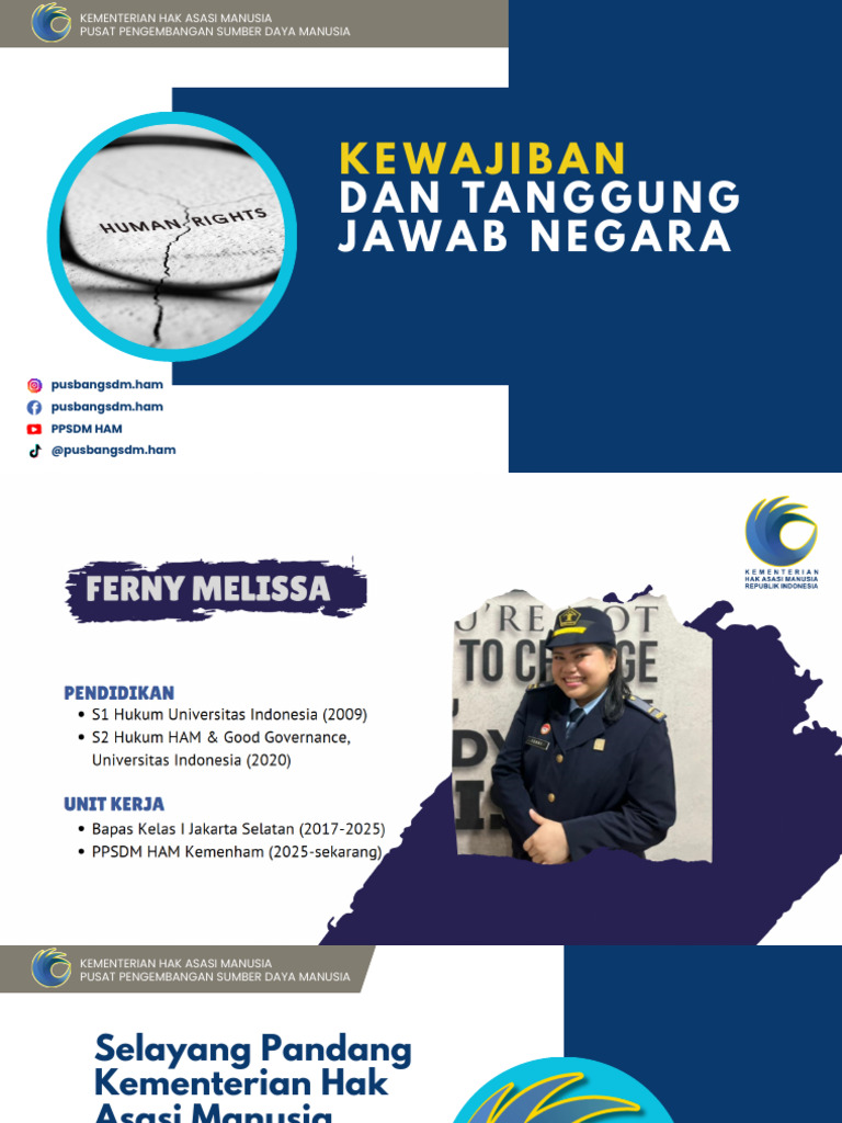 Kewajiban Dan Tanggung Jawab Negara - Ferny Melissa | PDF
