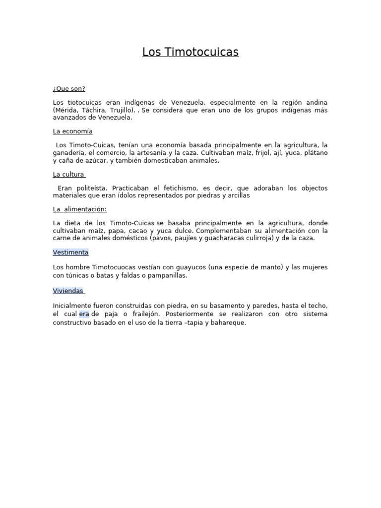 los timotocuicas | PDF