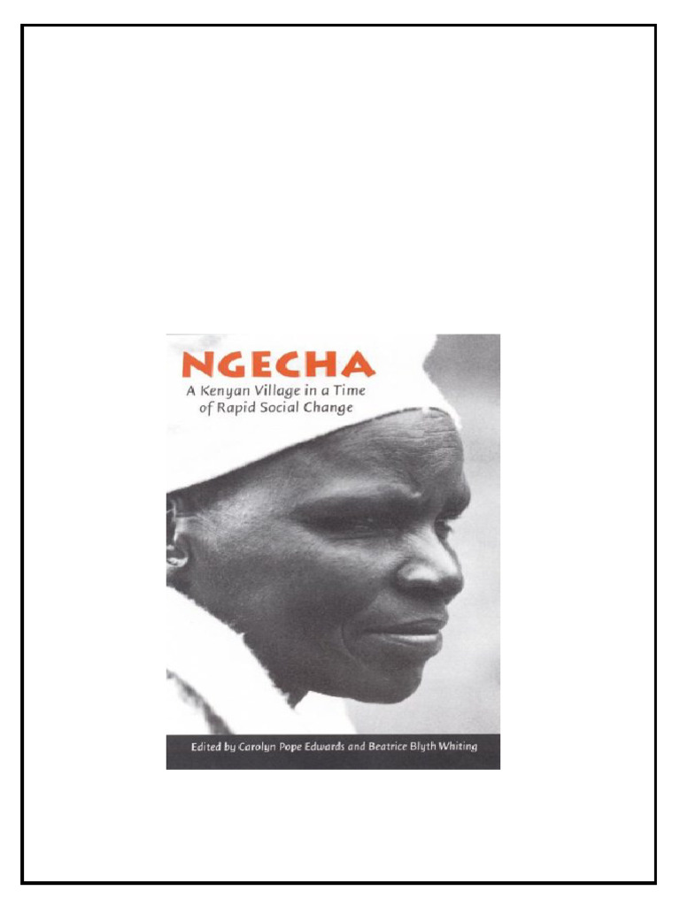 Ngecha A Kenyan Village In A Time Of Rapid Social Change Carolyn Pope ...