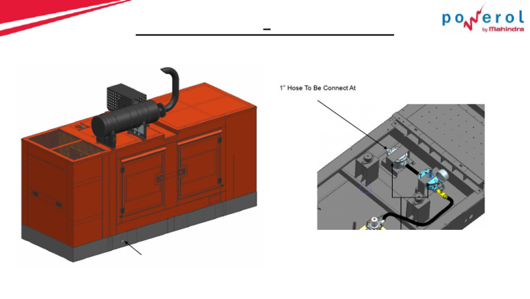 125kVA Gas Genset Fuel Connection | PDF