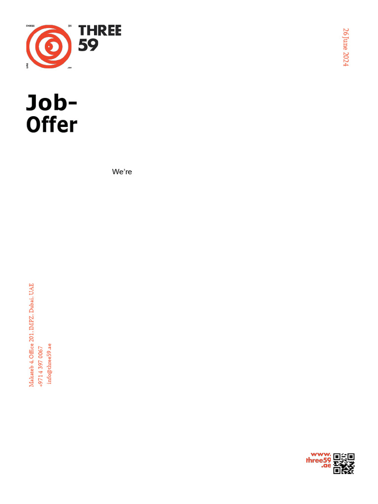 AbdelRahman - Offer Letter | PDF