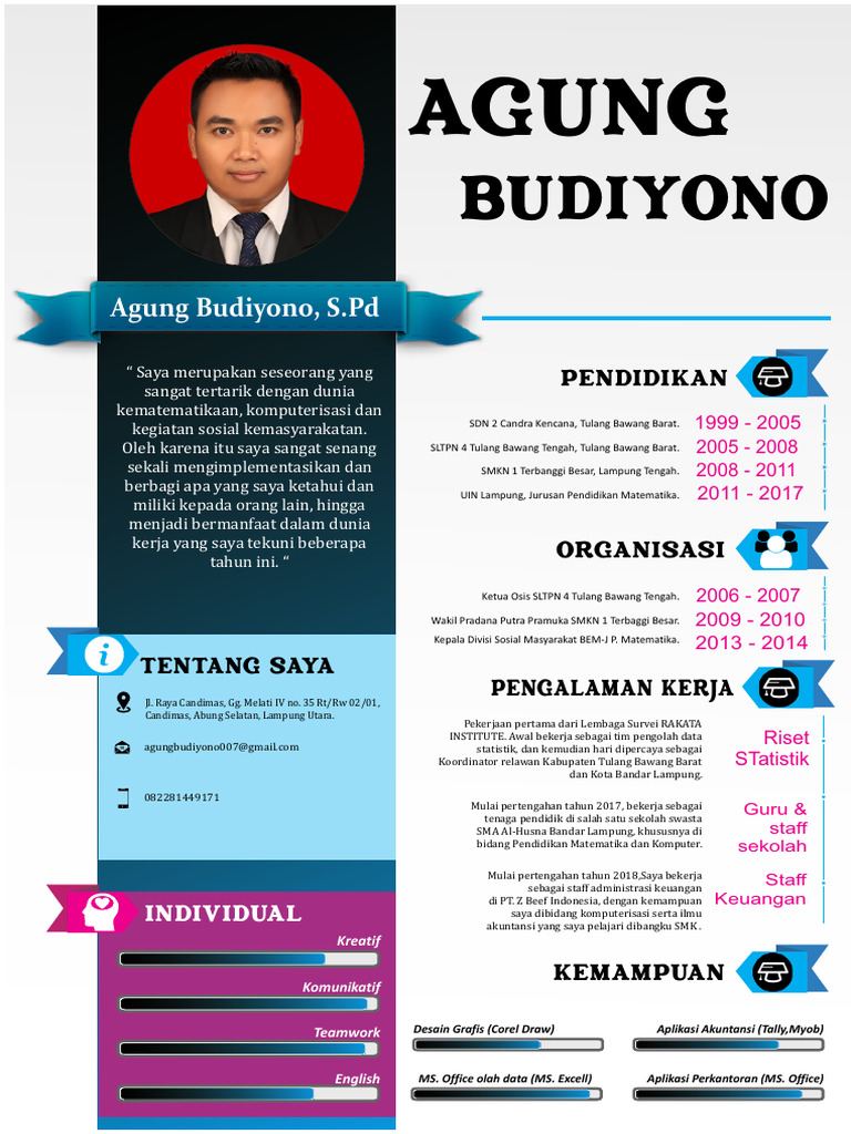 CV Agung Budiyono | PDF