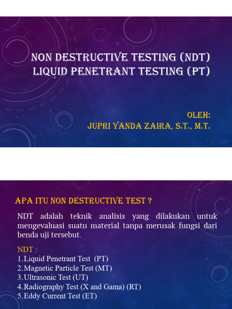 Liquid Penetrant Tes | PDF