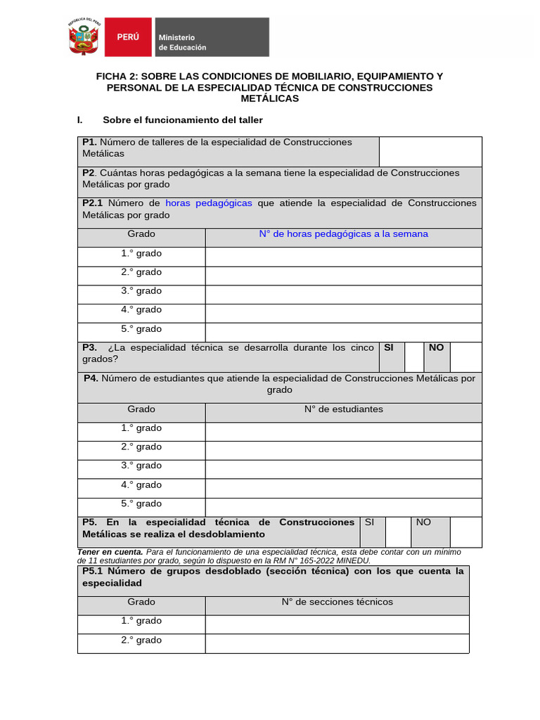 Ficha 2 - Especialidad Técnica Construcciones Metalicas | PDF | Mecanizado | Herramientas