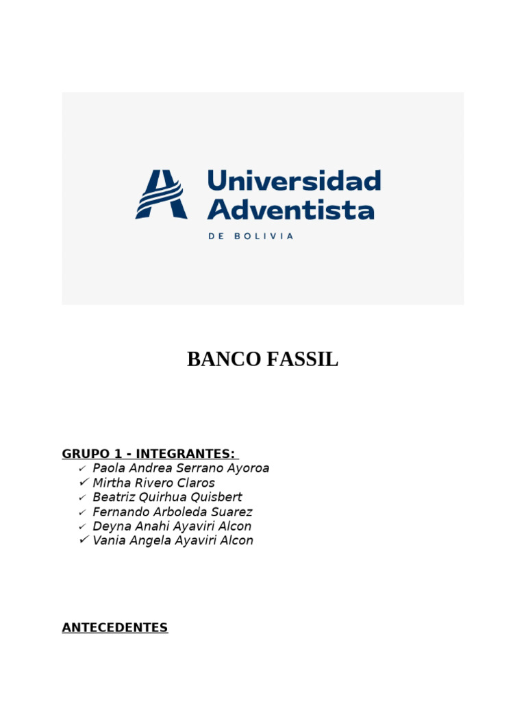 Fraude Banco Fassil | PDF | Bancos | Multa (pena)
