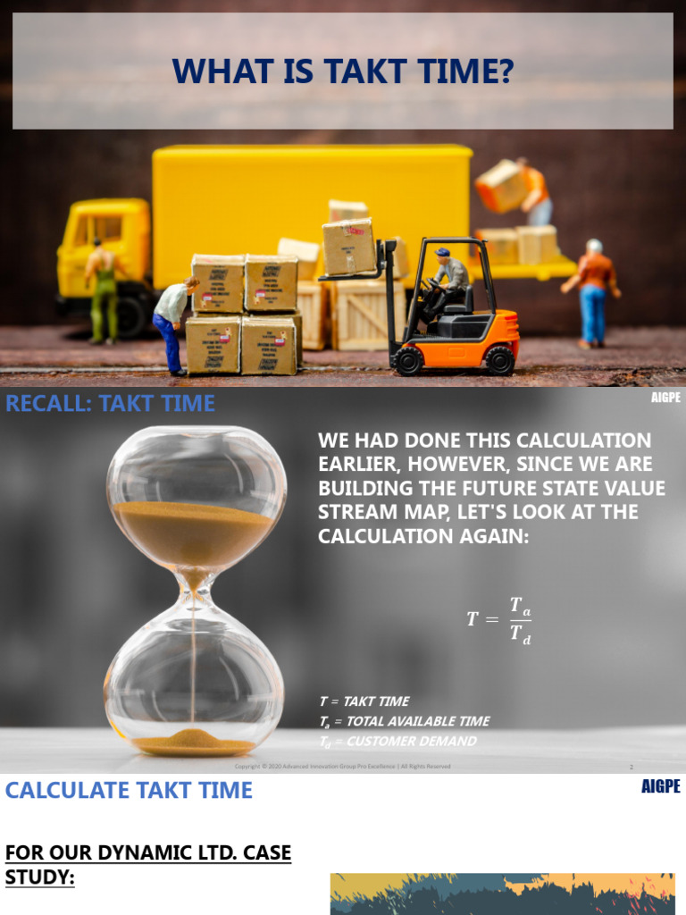 S06+C53 Calculate+Takt+Time | PDF