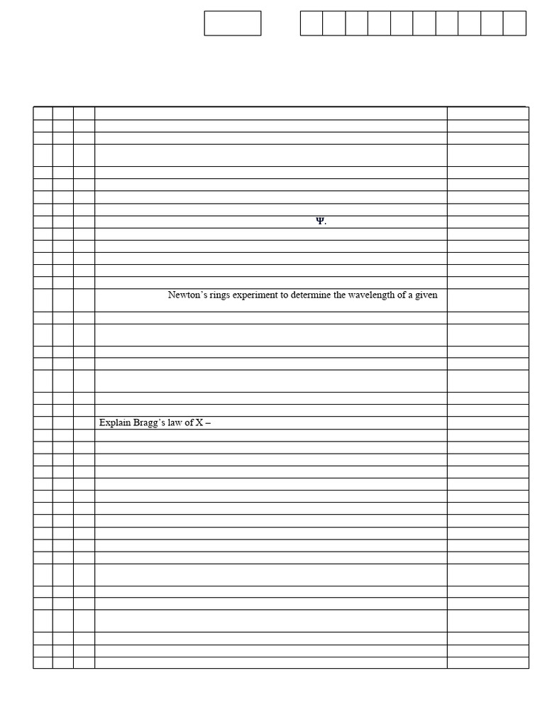 ENGINEERING PHYSICS - SET-2 Paper | PDF | Electrical Resistivity And Conductivity | Diffraction