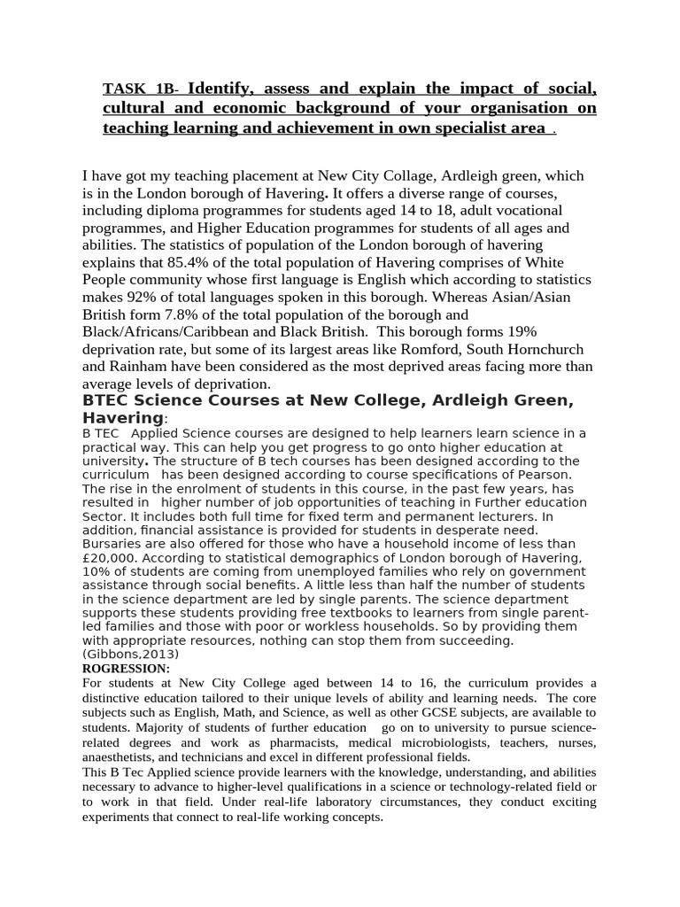 Asignment Talat | PDF | Learning | Social Equality