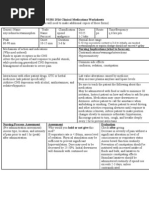 Drug Card Acetaminophen | PDF