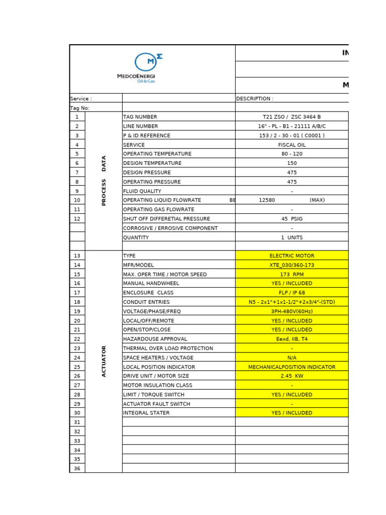 Data Sheet MOV 344b Betis | PDF | Electric Motor | Mechanical Engineering