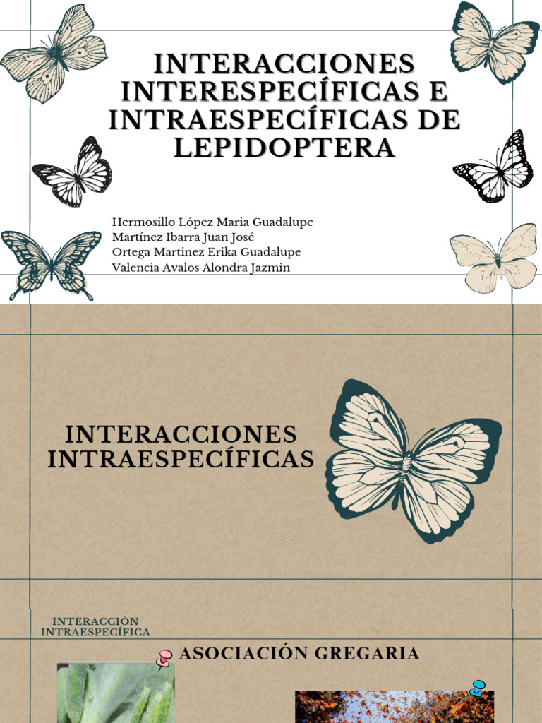 Interacciones (Interespecíficas e Intraespecíficas) | PDF ...