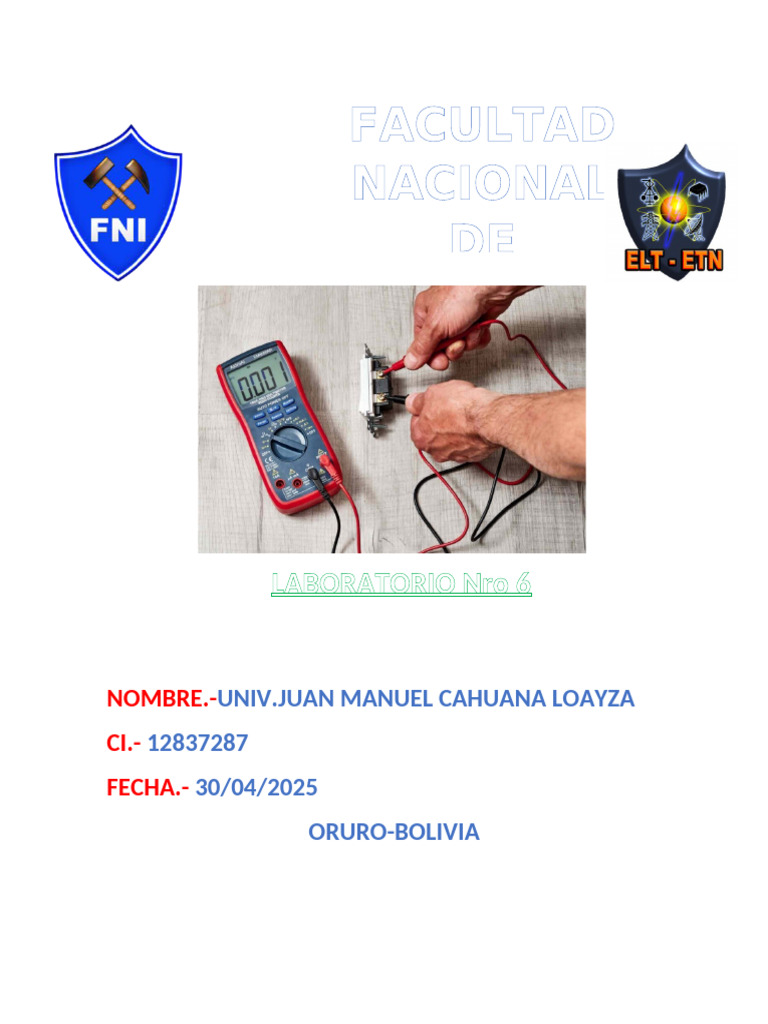 CARATULA FNID Juan Amnuel Cahuana Loayza | PDF